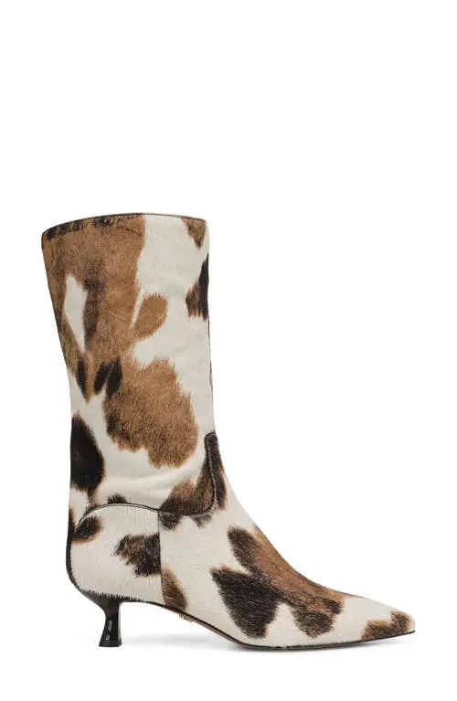 Sam Edelman Ramona Genuine Calf Hair Boot - Cafe Multi