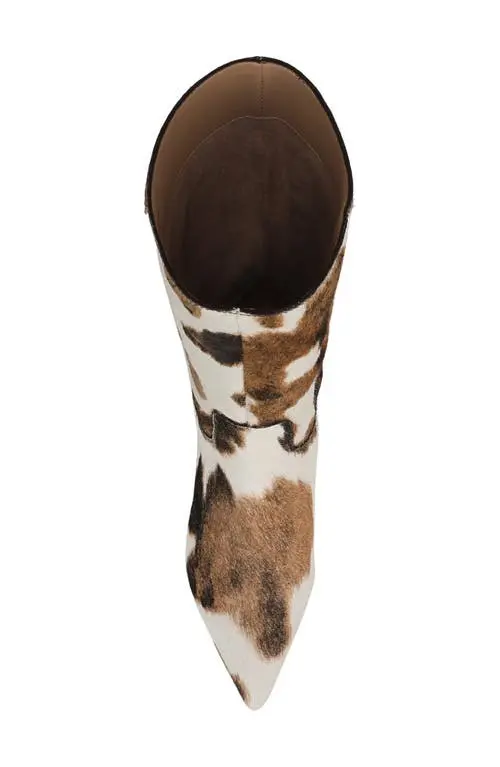 Sam Edelman Ramona Genuine Calf Hair Boot - Cafe Multi
