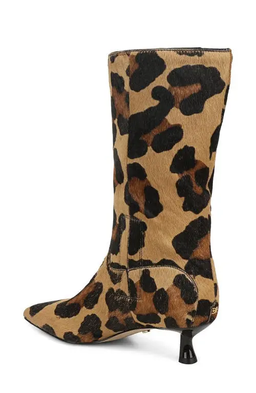 Sam Edelman Ramona Genuine Calf Hair Boot - Camel Multi
