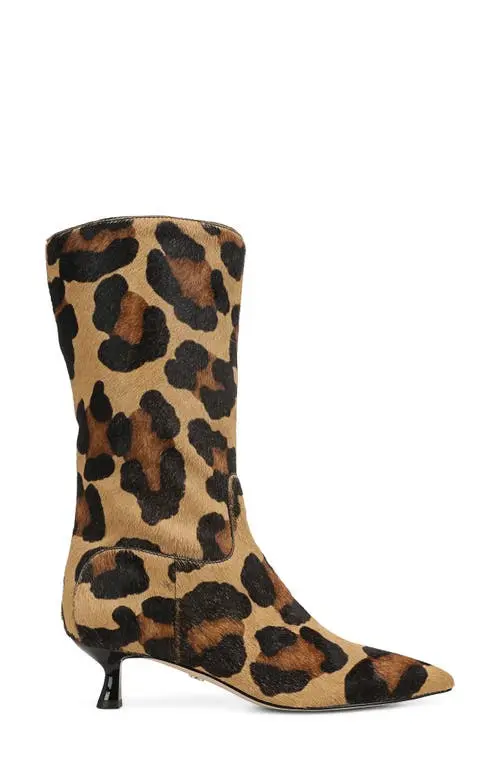 Sam Edelman Ramona Genuine Calf Hair Boot - Camel Multi