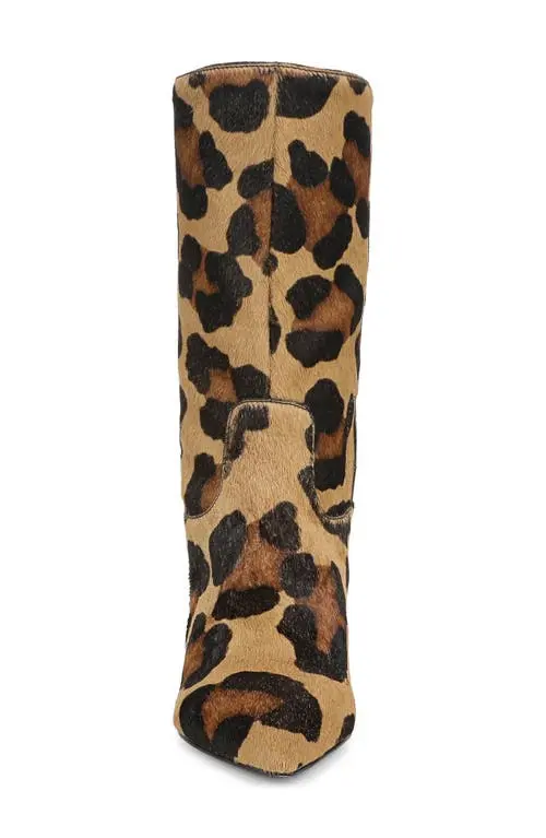 Sam Edelman Ramona Genuine Calf Hair Boot - Camel Multi