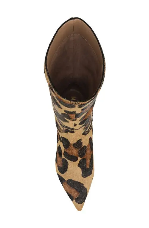 Sam Edelman Ramona Genuine Calf Hair Boot - Camel Multi