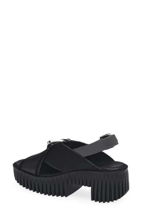 4CCCCEES Plia Juno Leather Platform Sandal