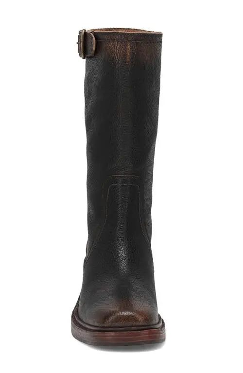 THE FRYE COMPANY Kate Moto Mid Leather Boot