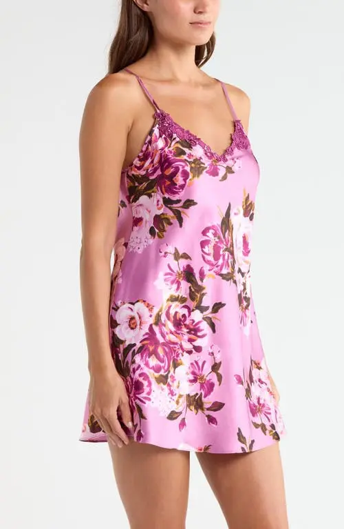 IN BLOOM BY JONQUIL Marina Stretch Satin Chemise