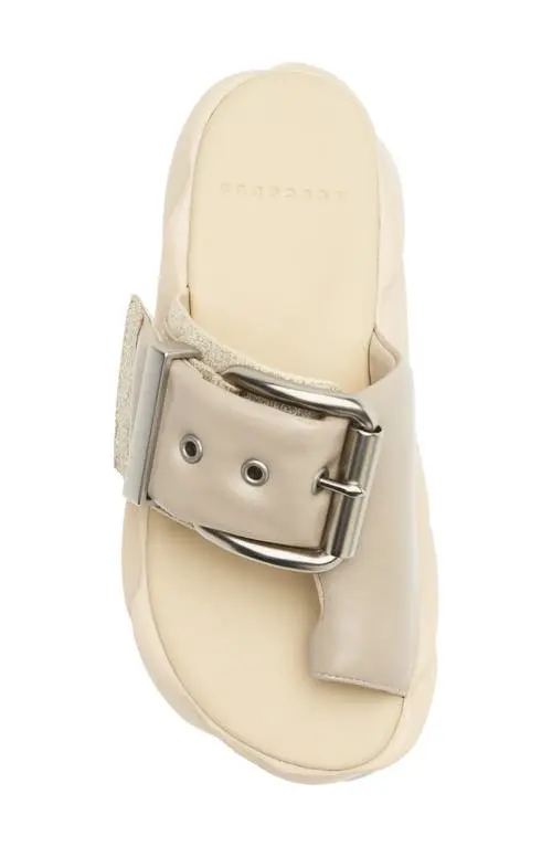 4CCCCEES Mellow Glow Leather Slide Sandal