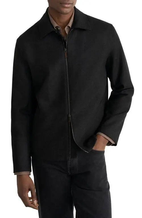 Eton Wool Harrington Jacket