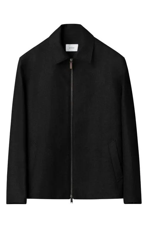 Eton Wool Harrington Jacket
