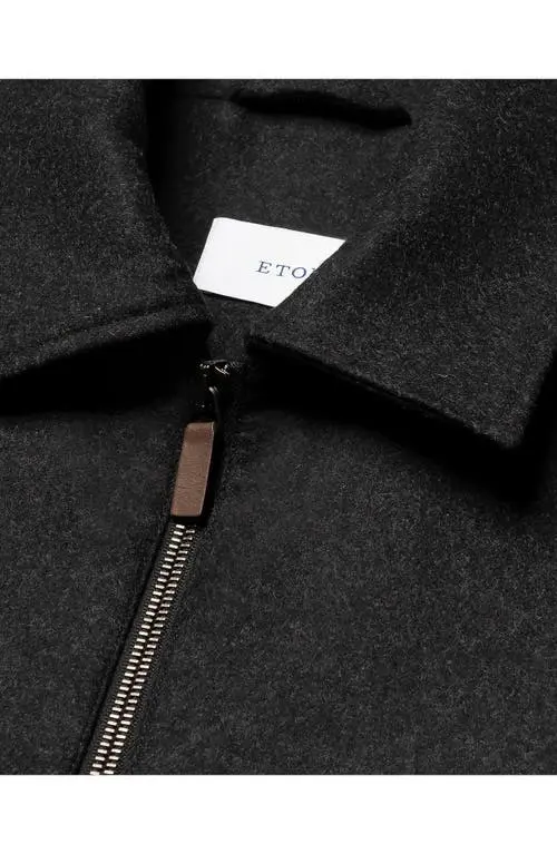Eton Wool Harrington Jacket
