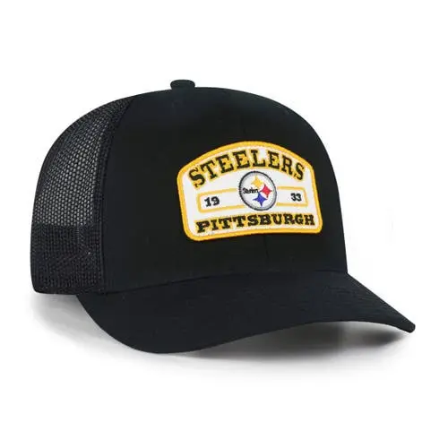 '47 Pittsburgh Steelers Roadway Adjustable Trucker Hat