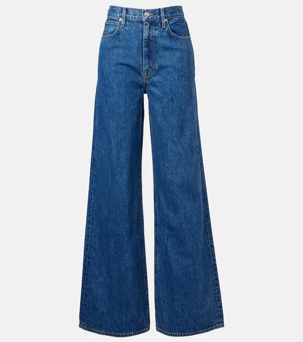 SLVRLAKE Eva High-rise Wide-leg Jeans