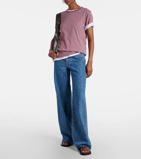 SLVRLAKE Eva High-rise Wide-leg Jeans