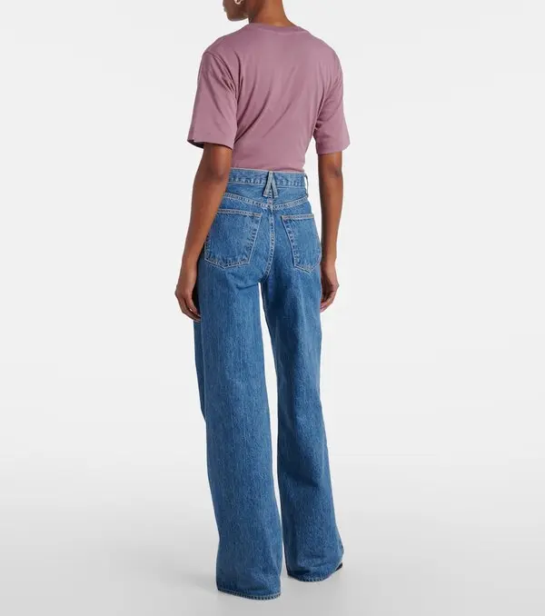 SLVRLAKE Eva High-rise Wide-leg Jeans