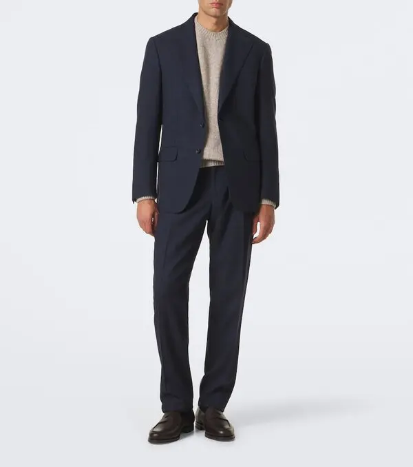 Thom Sweeney Wool And Yak-blend Sweater