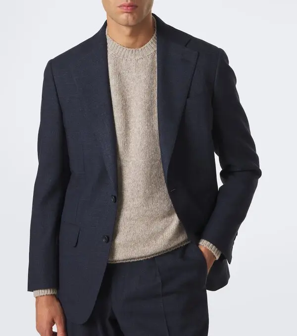 Thom Sweeney Wool And Yak-blend Sweater