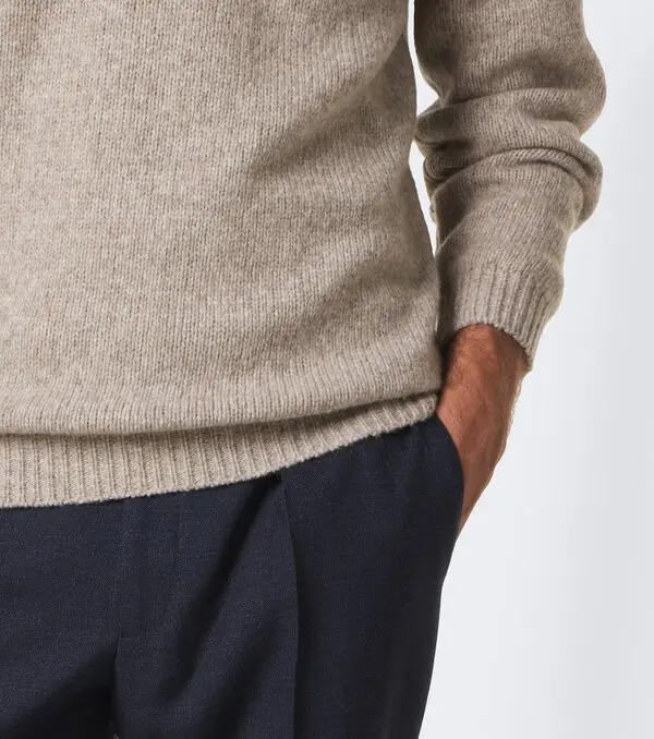 Thom Sweeney Wool And Yak-blend Sweater