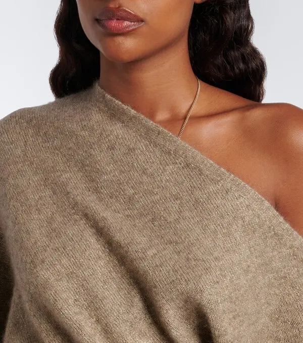 XU ZHI Ruffled Asymmetric Sweater