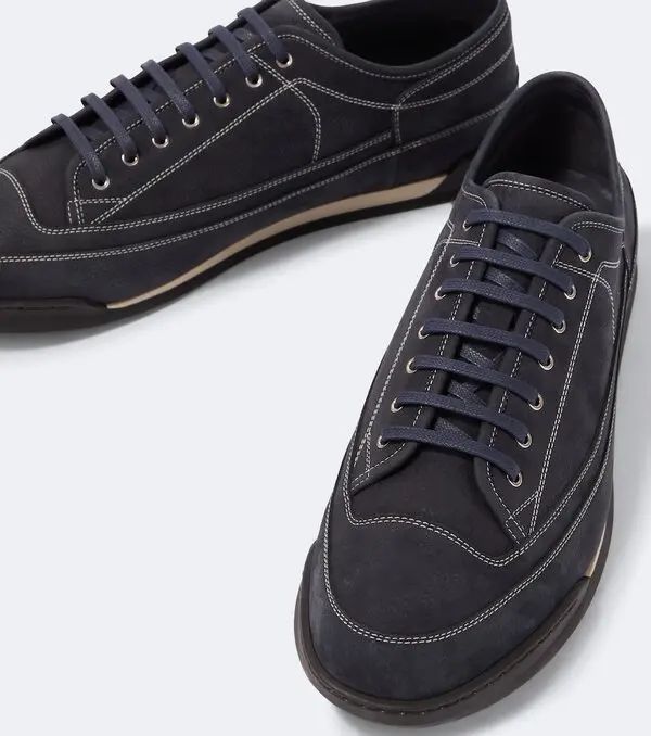 John Lobb Court Leather Low-top Sneakers