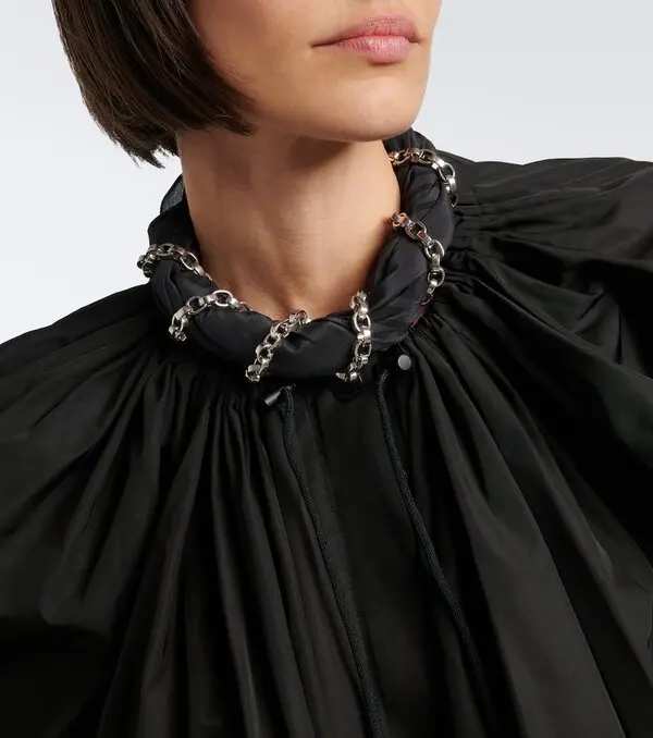 TOTEME Chain-detail Silk Scarf
