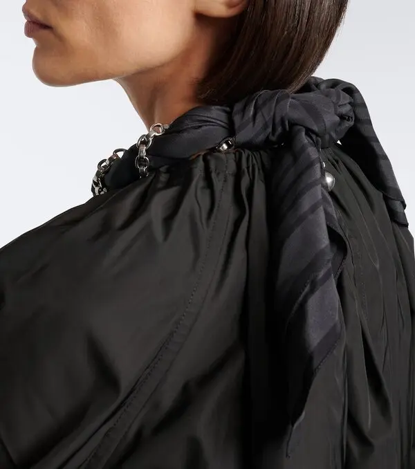 TOTEME Chain-detail Silk Scarf