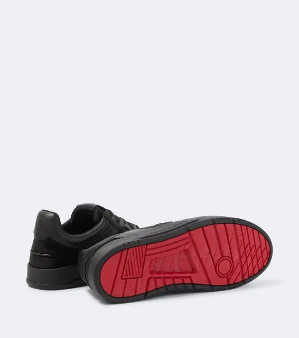 CHRISTIAN LOUBOUTIN Bsktball 1 Retro Leather Sneakers