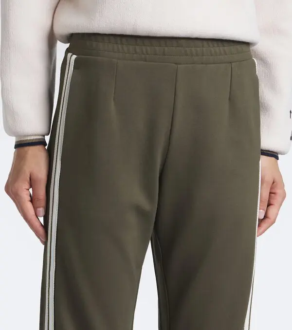 The Upside Petra Jersey Flared Pants - Green