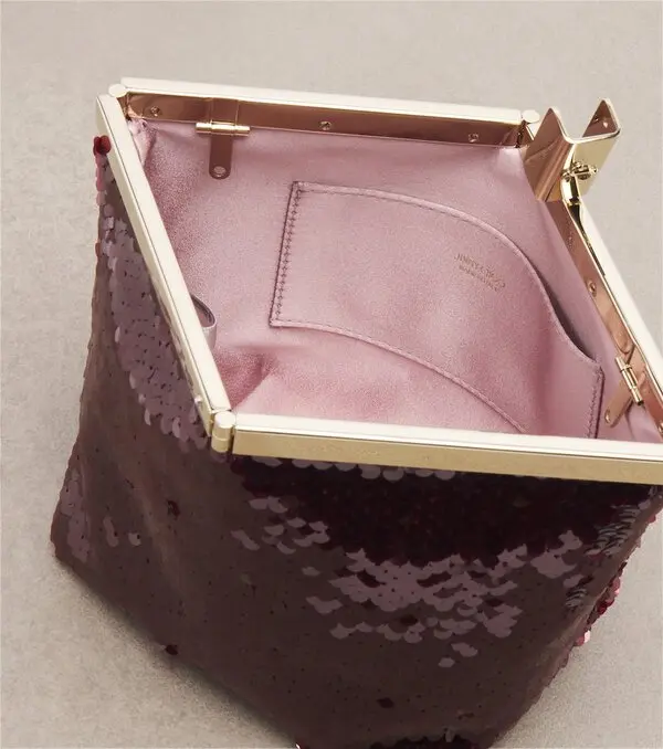 JIMMY CHOO Ganache Small Sequined Clutch
