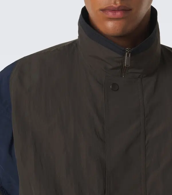 Saint Laurent Cassandre Faille Jacket