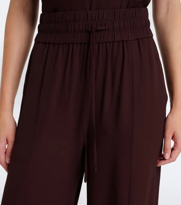 JOSEPH Dee Crêpe Wide-leg Pants