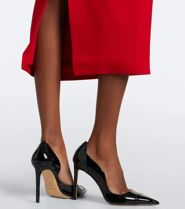 Roland Mouret Draped Wool And Silk Corset Dress