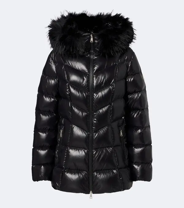 Moncler Fulmar Hooded Down Jacket - Black