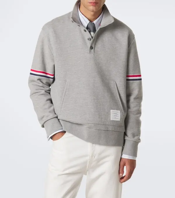 Thom Browne Cotton Piqué Sweatshirt