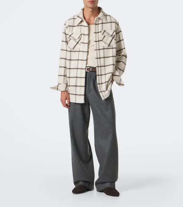GOD'S TRUE CASHMERE Expedition Cashmere Shirt With Rose Quartz