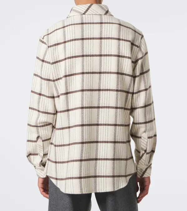 GOD'S TRUE CASHMERE Expedition Cashmere Shirt With Rose Quartz