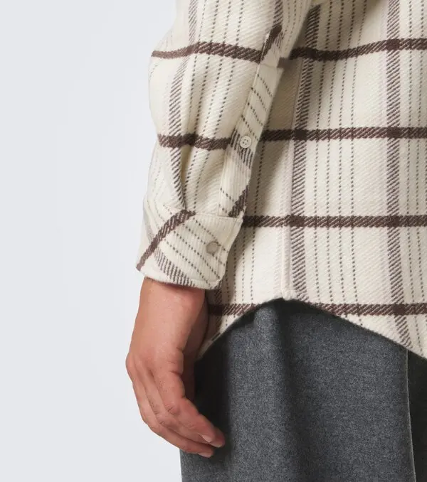 GOD'S TRUE CASHMERE Expedition Cashmere Shirt With Rose Quartz