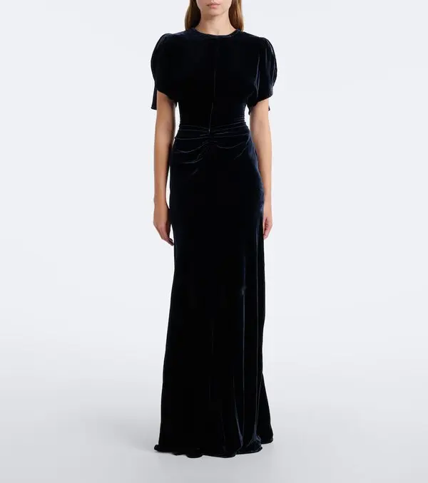 Victoria Beckham Isabella Velvet Gown