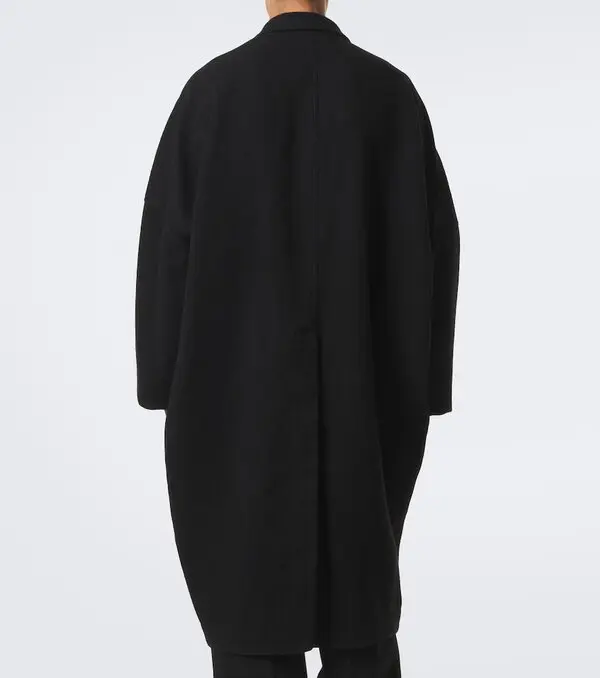 Rick Owens Poiret Virgin Wool Coat