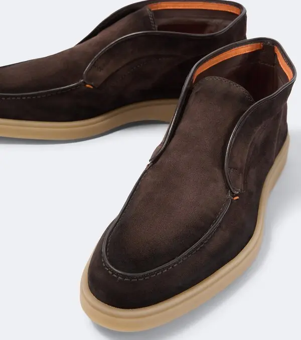Santoni Suede Desert Boots