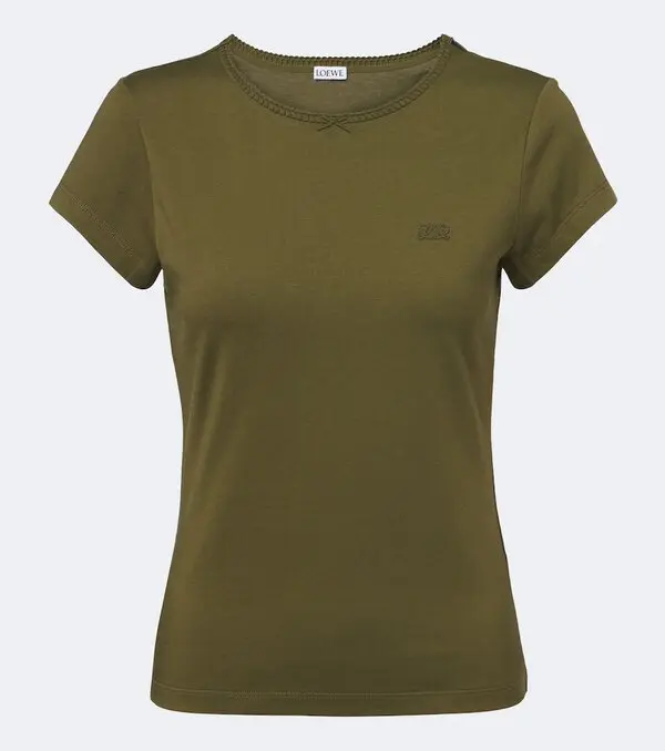 Loewe Double L Cotton Jersey T-shirt