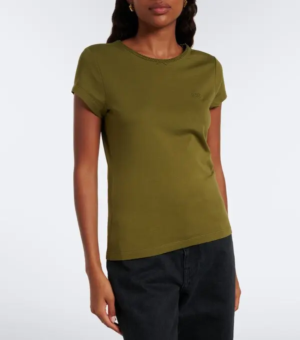 Loewe Double L Cotton Jersey T-shirt