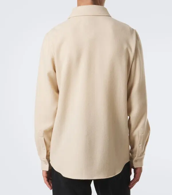 GOD'S TRUE CASHMERE Cashmere Shirt With Rose Quartz