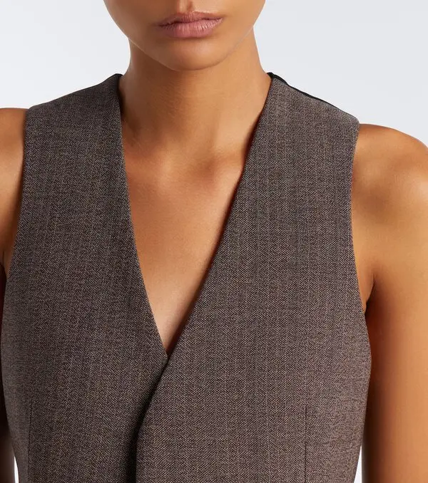Victoria Beckham Pinstripe Vest
