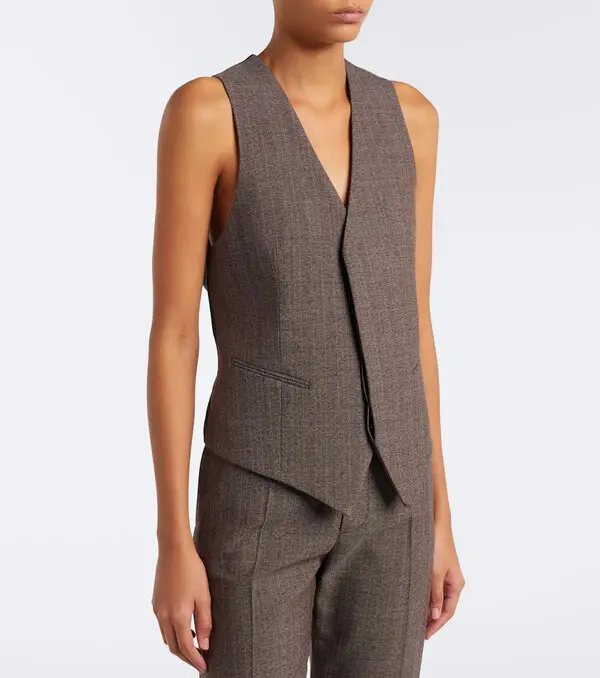 Victoria Beckham Pinstripe Vest