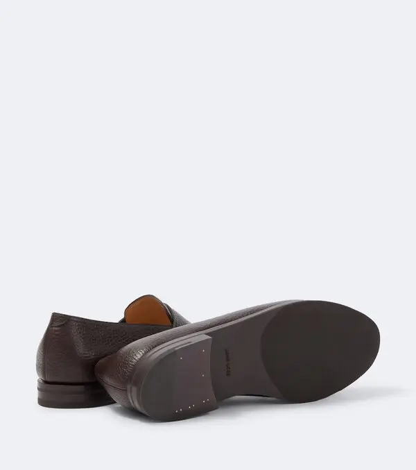 John Lobb Lopez Leather Penny Loafers