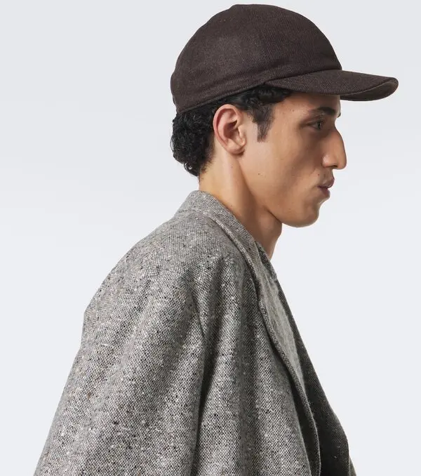 Agnona Cashmere Baseball Cap