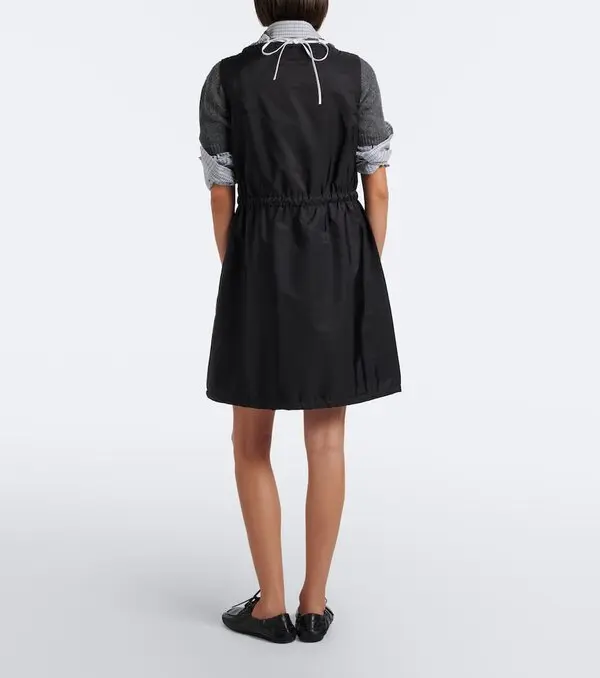 Prada Re-nylon Zip-up Minidress