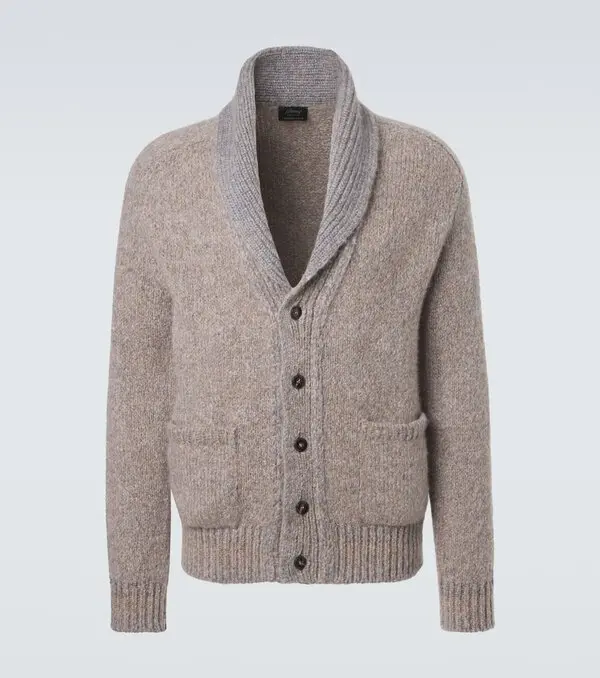 Brioni Cashmere And Silk Cardigan