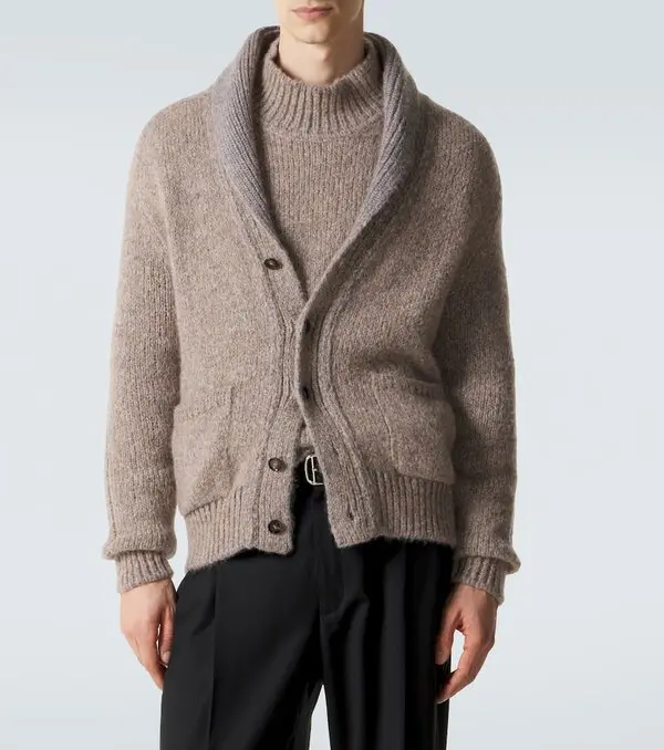 Brioni Cashmere And Silk Cardigan