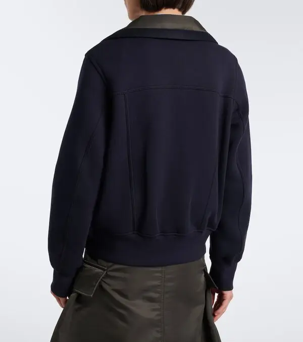 Sacai Cotton-blend Blouson Jacket
