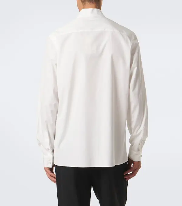Valentino Garavani Embellished Cotton Poplin Shirt